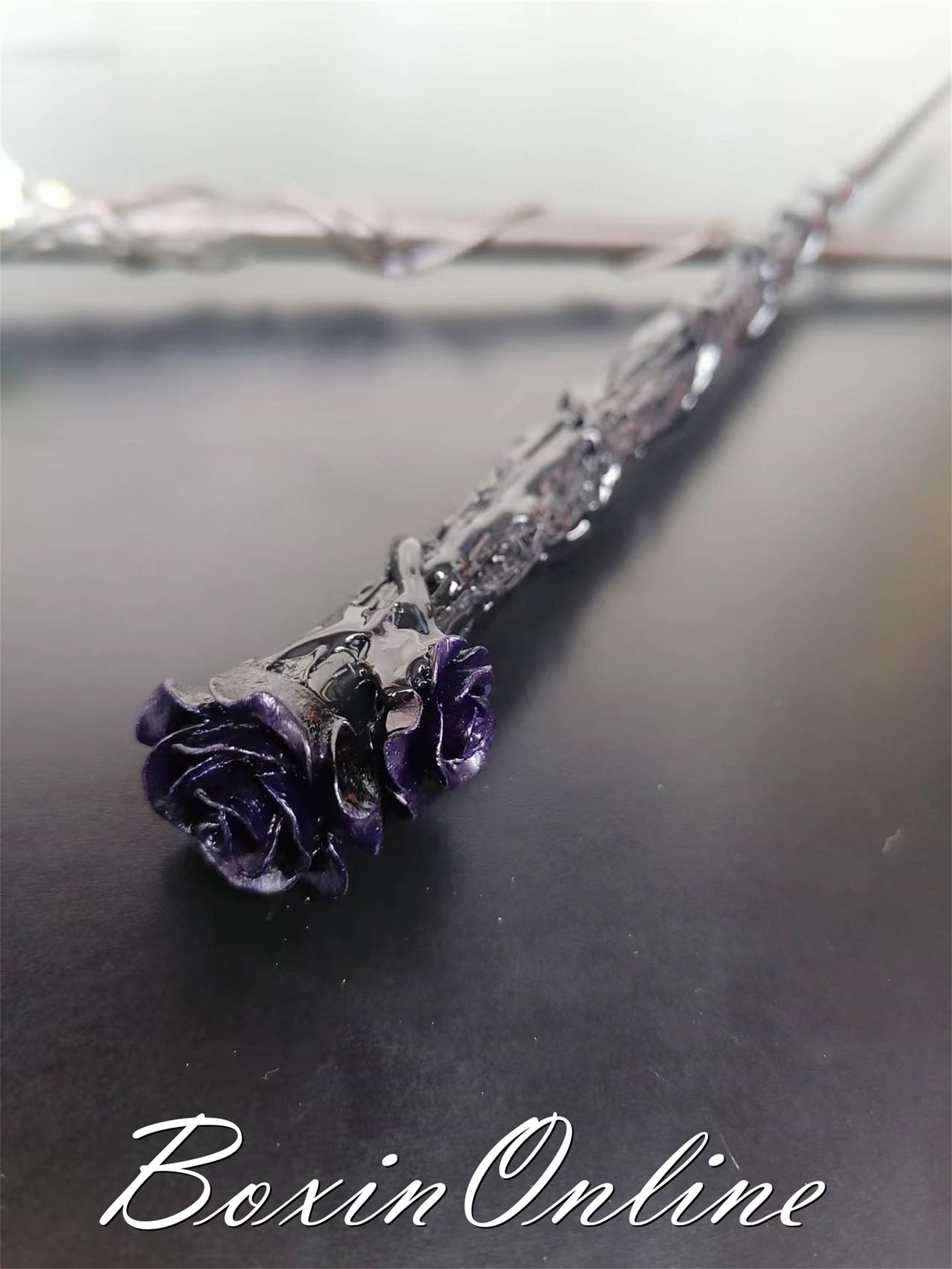 2023 Rose Wand Creative Magic Wand Handmade Halloween Wand - Etsy