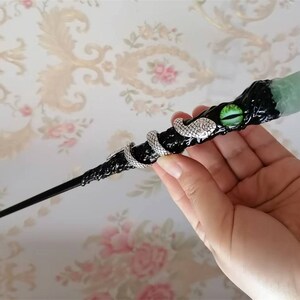Devil Green Eyes Magic Wand, Crystal Snack Halloween Wand, Original ...