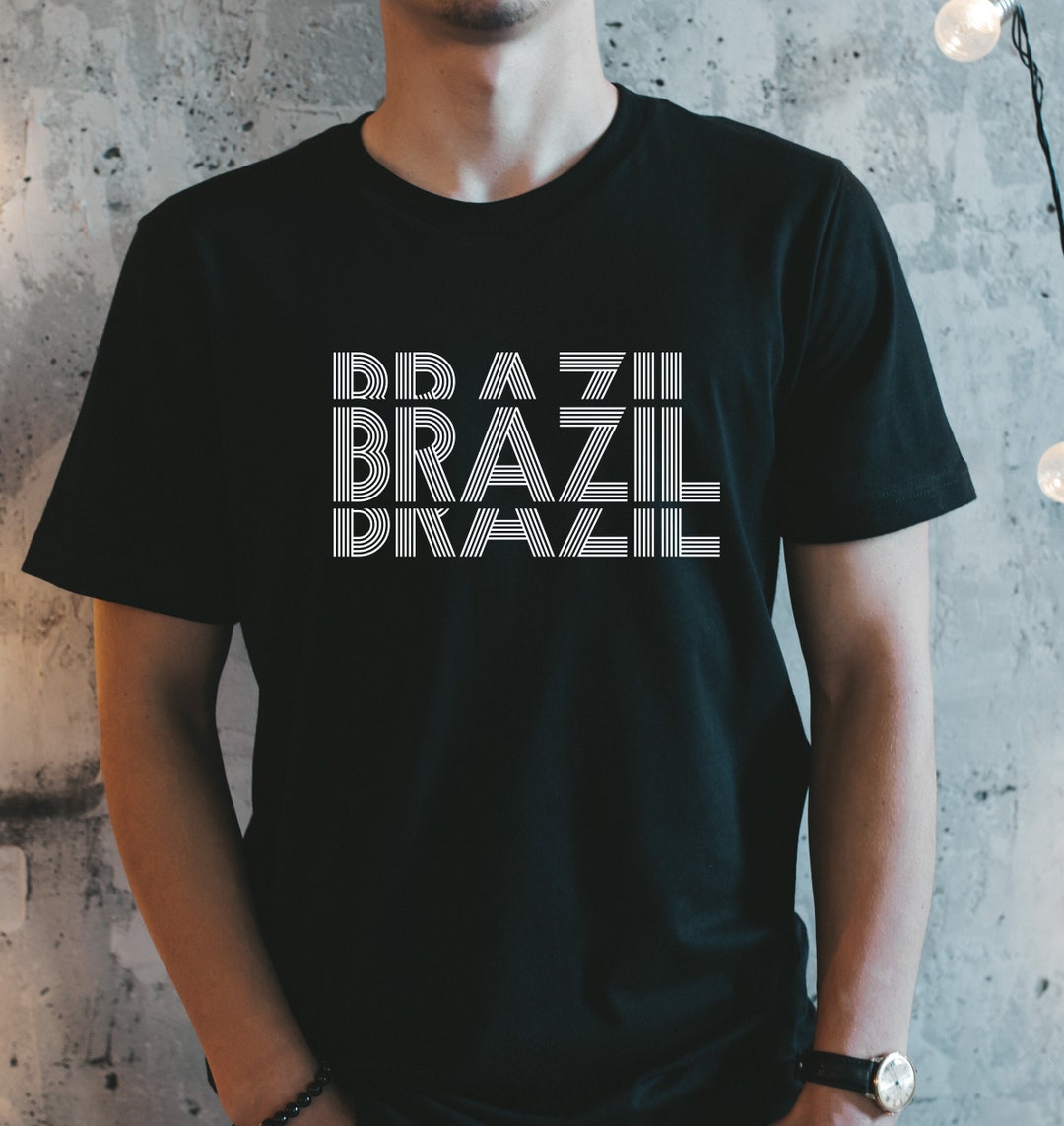 Brazil T-shirt, Brazil Tee, Brazilian T-shirt, Gift for Brazilian ...