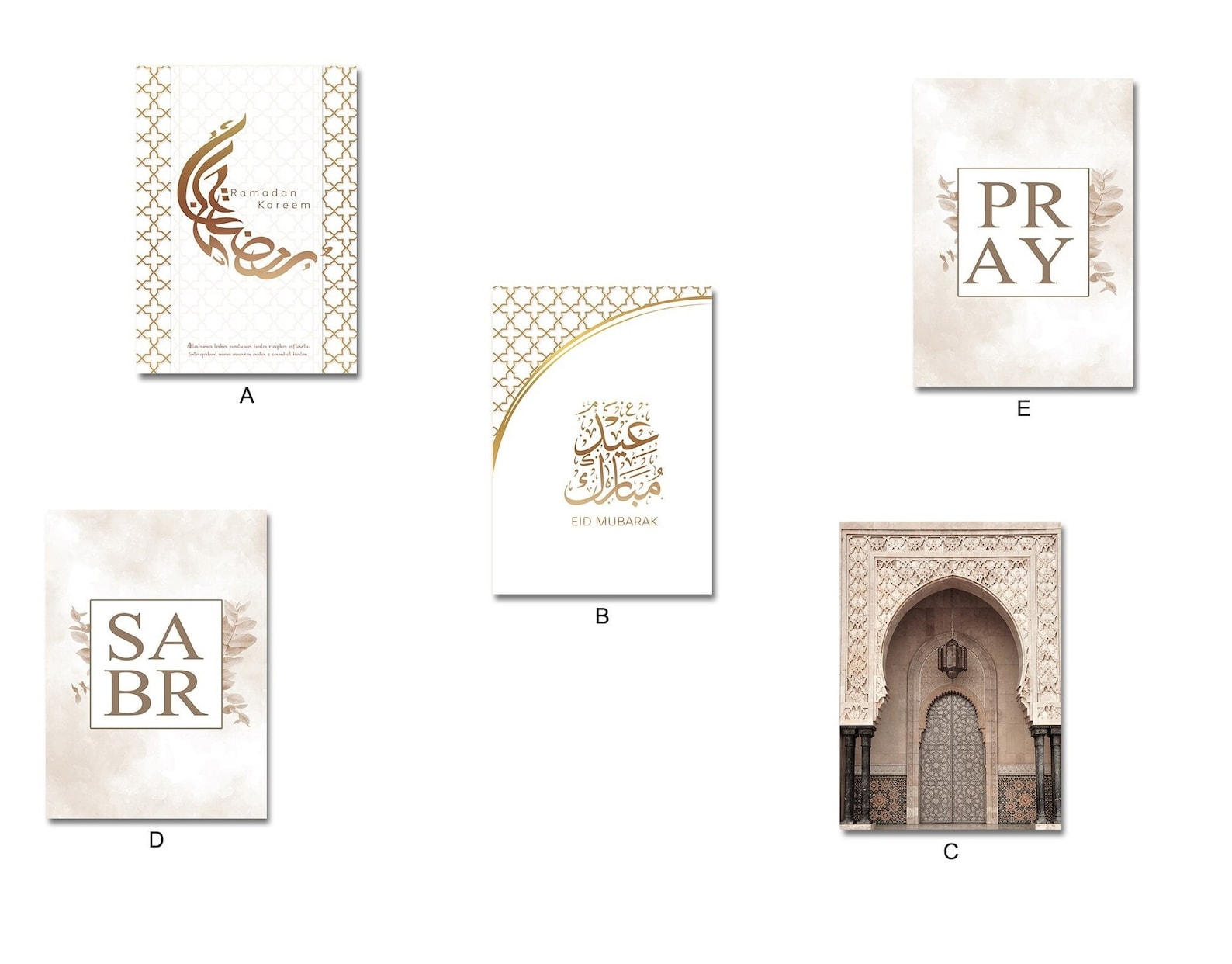 Modern Islamic Calligraphy Art Wall Art Zen Islamic Wall Decor DIGITAL ...