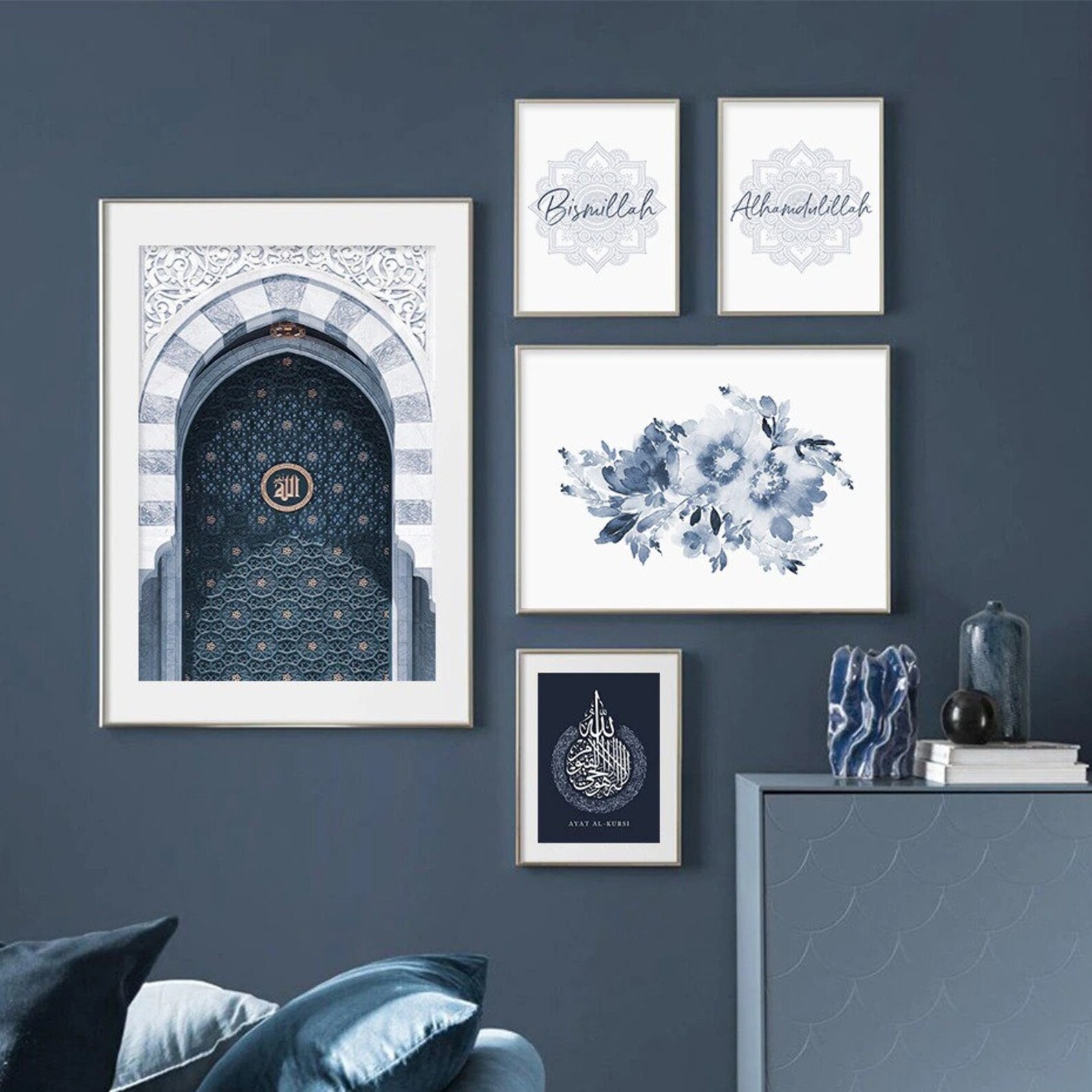 Islamic Wall Art With Arabic Calligraphy Zen Islamic Wall - Etsy Canada