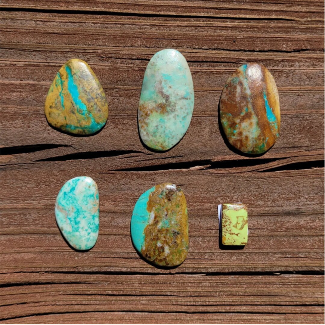 Turquoise Cabs// Real Turquoise// Cabochons// Wire Wrapping// Jewelry ...