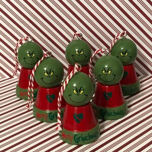 Clay Pot Christmas Ornament - Etsy