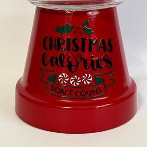 Christmas Candy Jar - Etsy