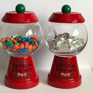 Christmas Candy Jar - Etsy