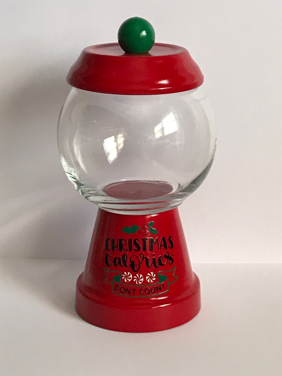 Christmas Candy Jar - Etsy