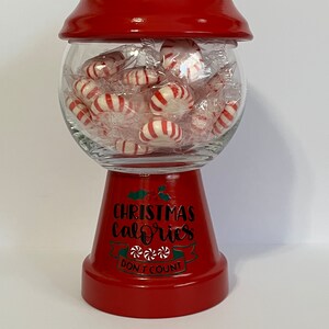 Christmas Candy Jar - Etsy
