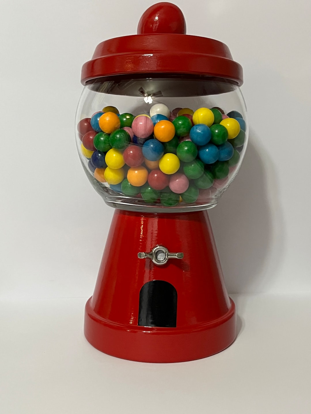 Faux Red Gumball Machine Candy Jar - Etsy