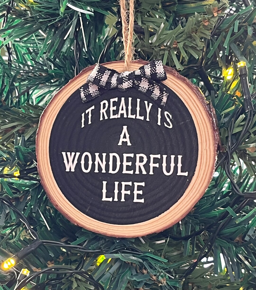 It Really is a Wonderful Life Christmas Ornament - Etsy