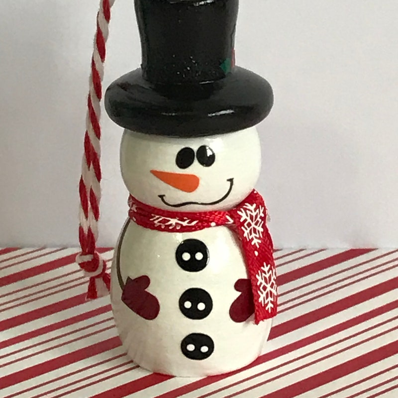 Snowman Ornaments - Etsy