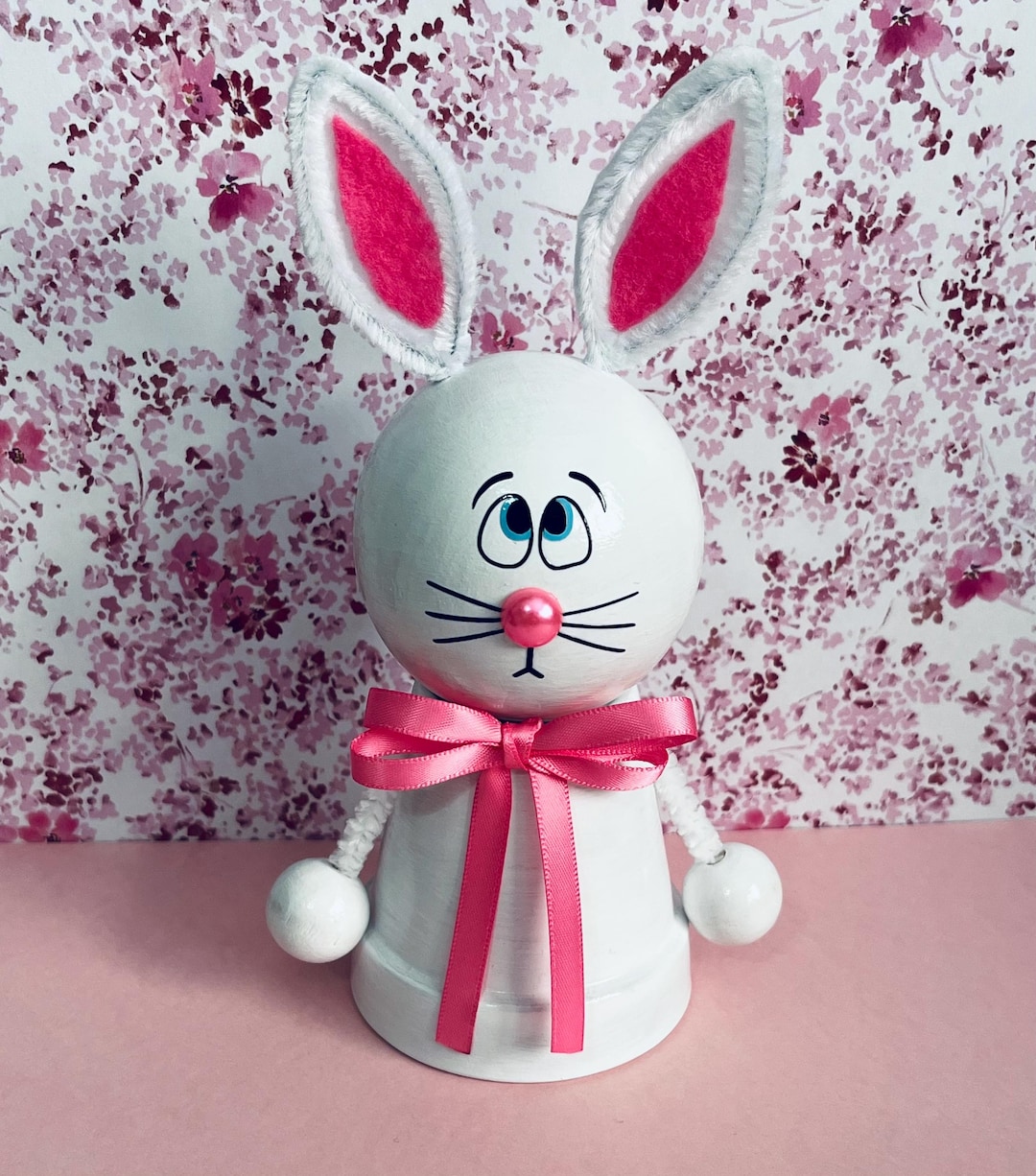 Terra Cotta Pot Bunny, Painted Rabbit - Etsy