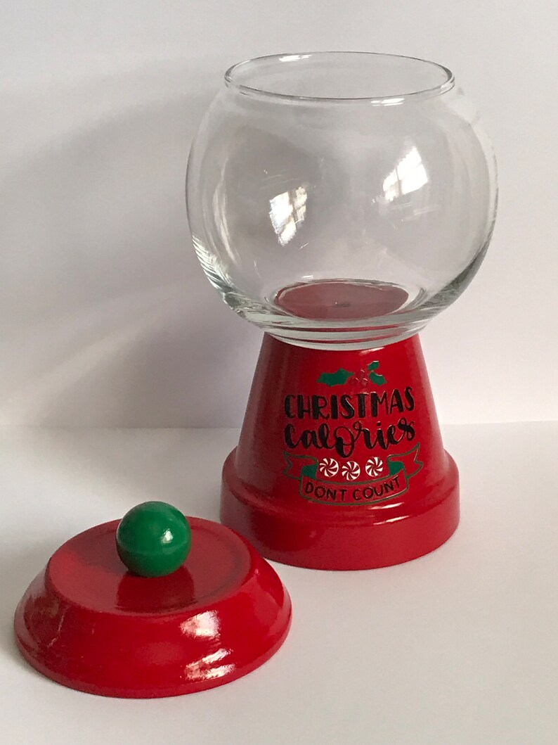 Christmas Candy Jar - Etsy