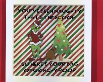 Grinch Shadow Box Svg - Etsy