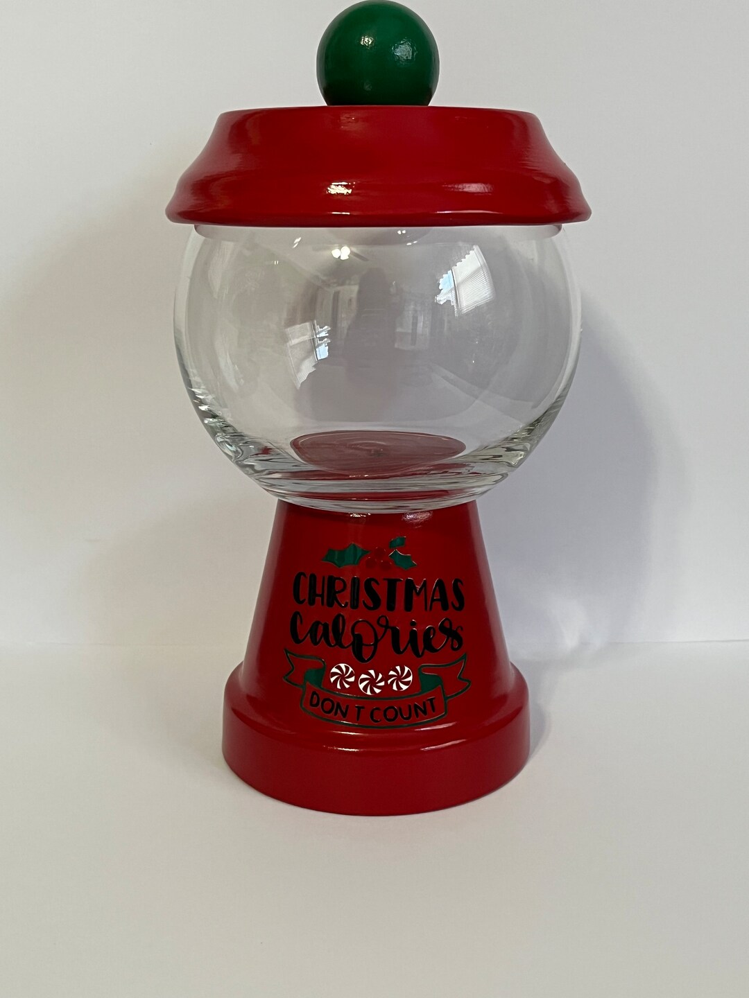 Christmas Candy Jar - Etsy