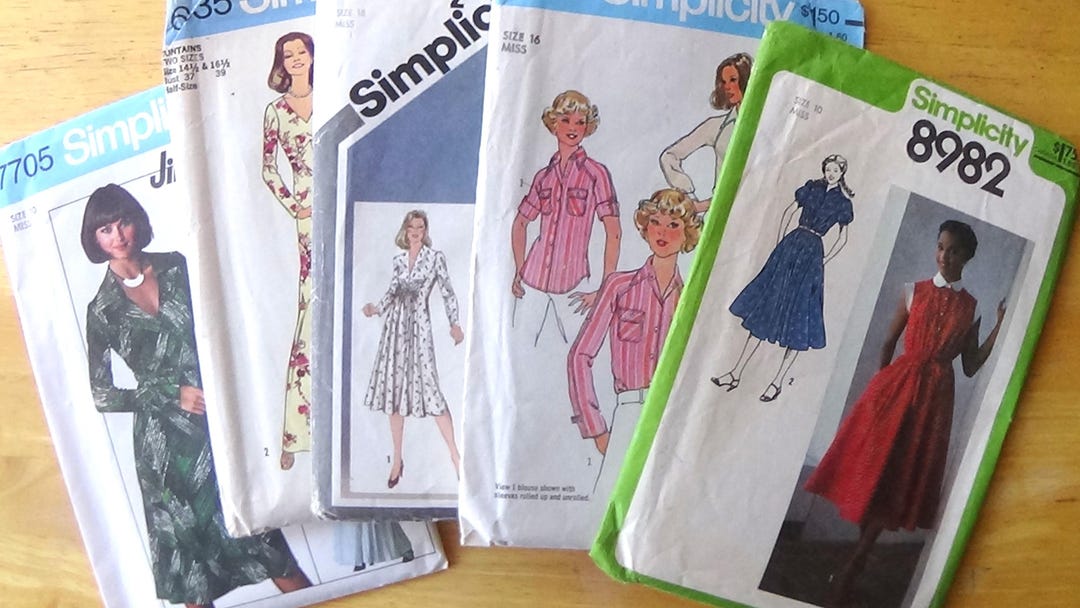 UNCUT- Vintage Misses Patterns- You Choose - Etsy