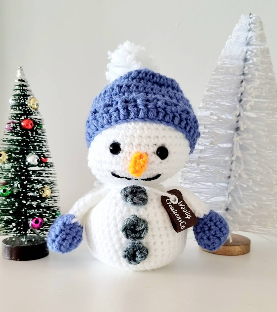 Snowman Plushie | Snowman Toy | Woollycreationsco - Etsy