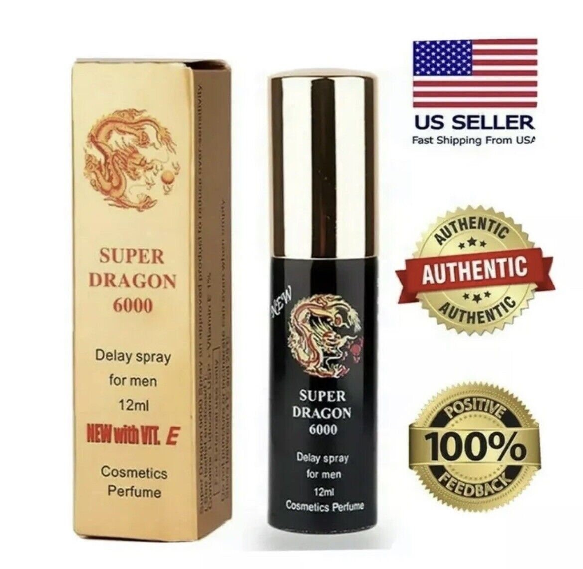 Super Dragon 6000 Delay Spray For Men With Vitamin E Etsy