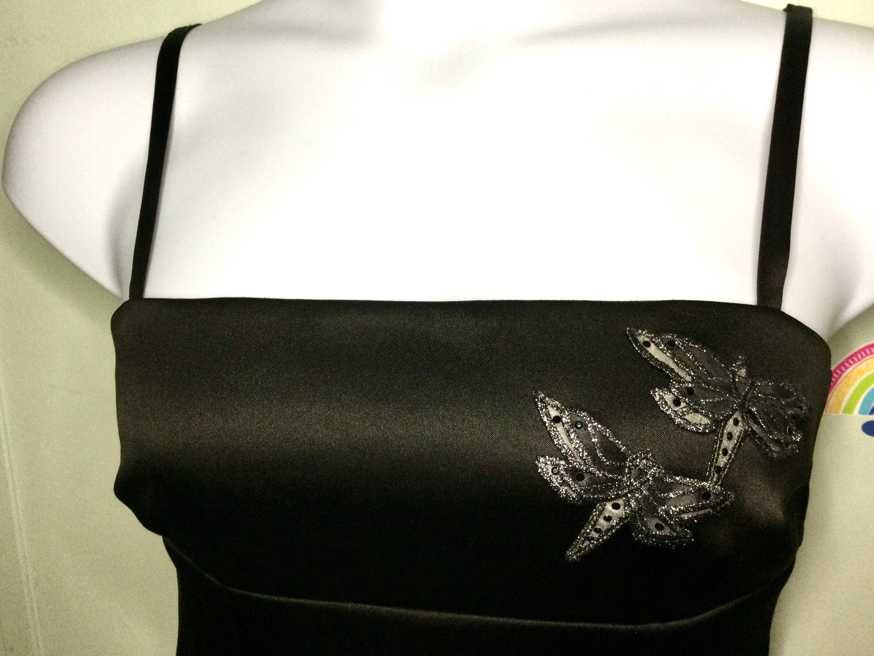 Vintage Hugo Buscati Black Mini Dress. Size 8. - Etsy