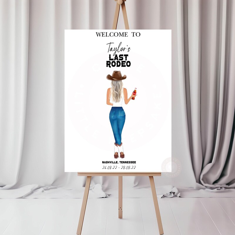 Last Rodeo Bachelorette - Etsy