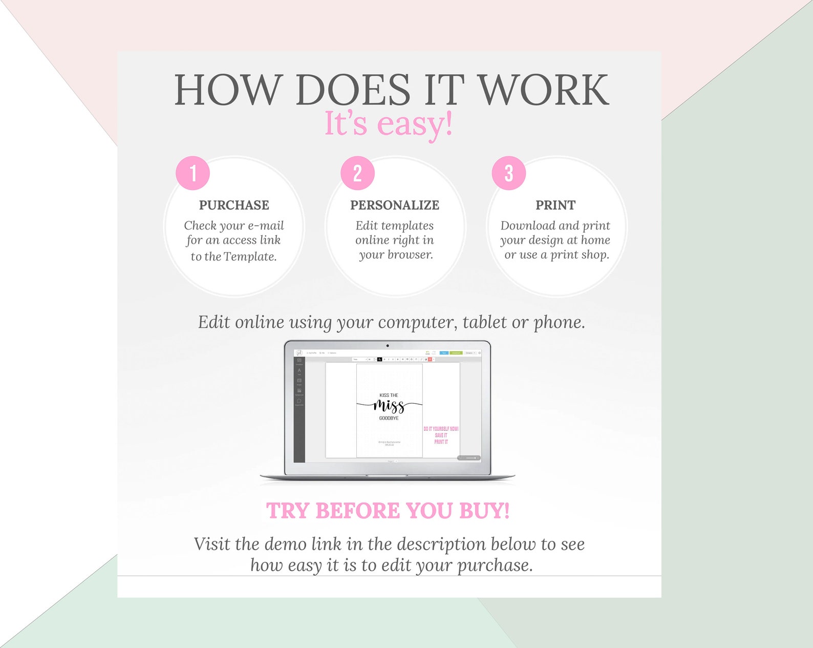 Kiss the Miss Goodbye Bachelorette, Hen Party and Bridal Shower Game ...