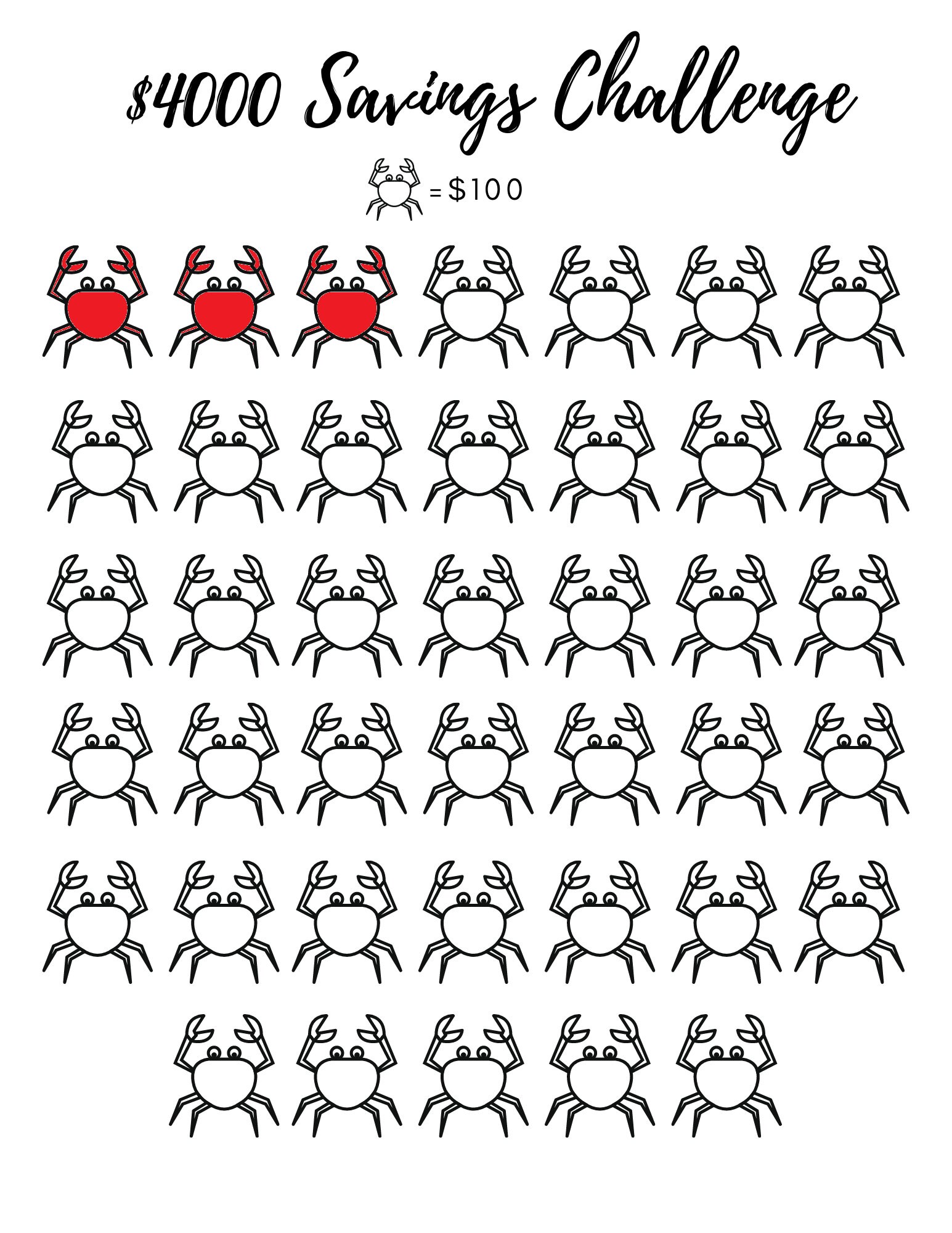 Savings Challenge Bundle Printable Fun Save 1000 Dollars Save 2000 savings-challenge-bundle-printable-fun-save-1000-dollars-save-2000