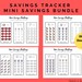 Mini Savings Tracker Bundle Printable Whimsical Mini Challenge Bundle ...