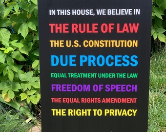 Constitution Yard Signs - Etsy