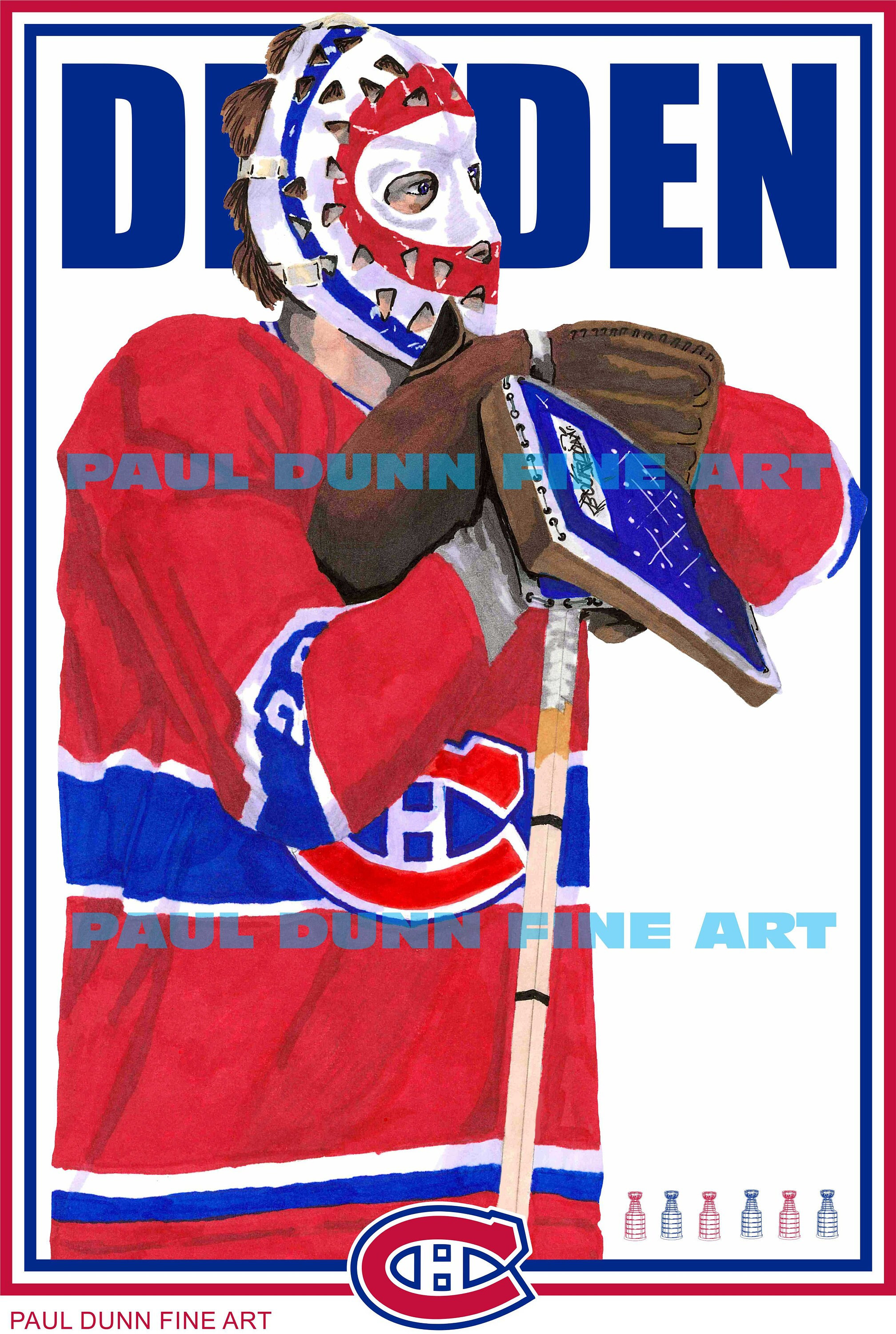 Ken Dryden the Pose - Etsy