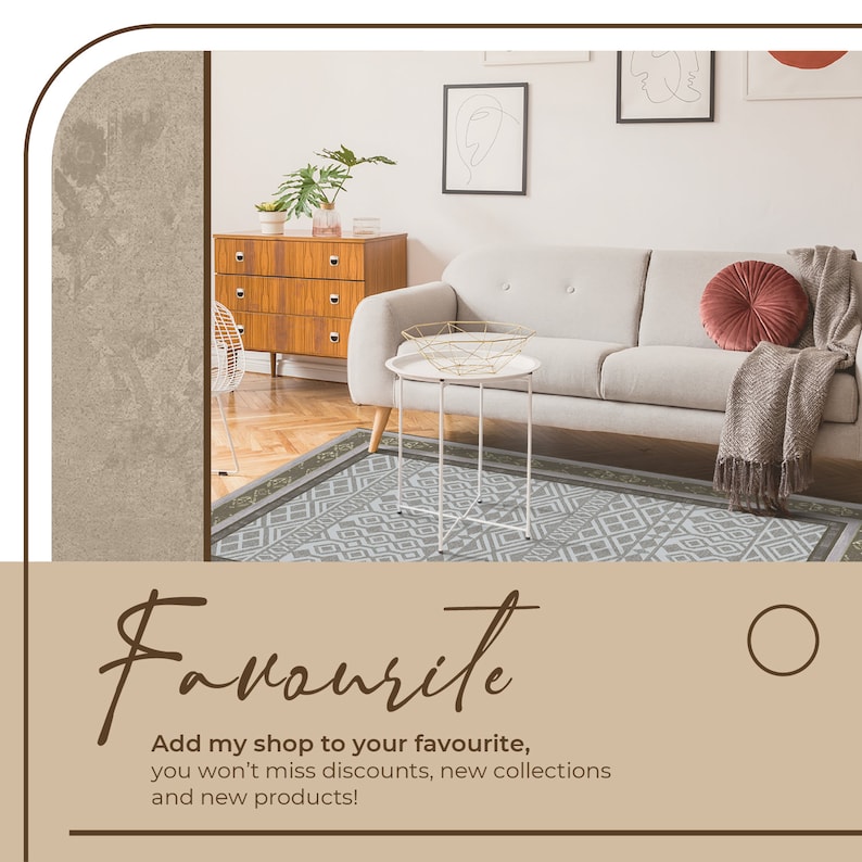 Vintage Traditional Classic Carpet Vinyl Mat Red PVC Mat - Etsy