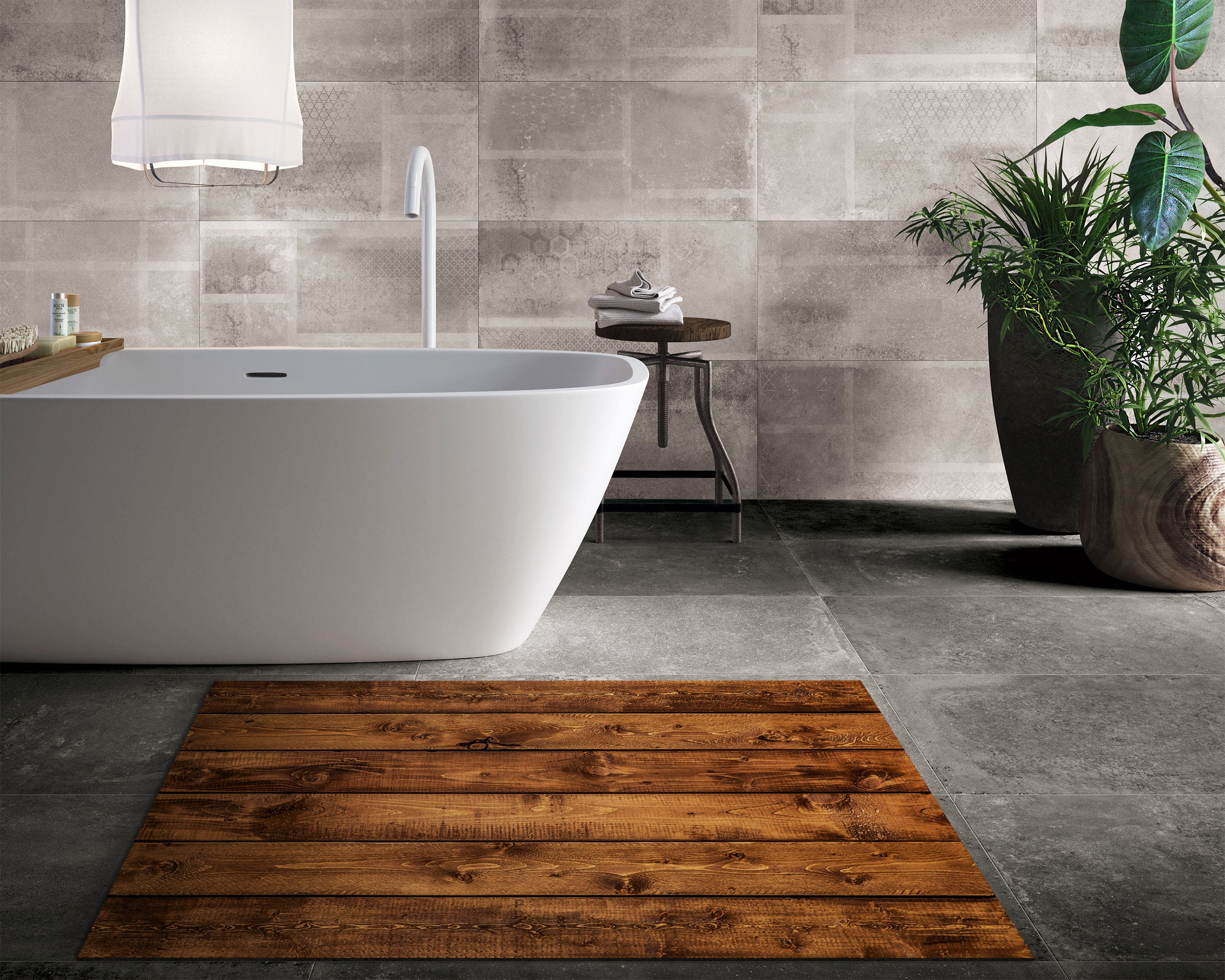 Warm Brown Wood Texture Vinyl Mat Bronze PVC Flooring Brown | Etsy