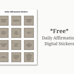 Digital Daily Wellness Journal | Self-care Gratitude Daily Prompts ...