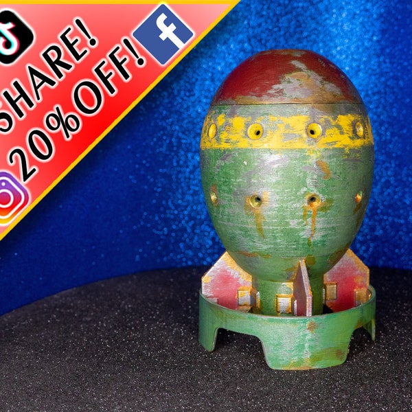 Fallout Nuke Bomb - Etsy