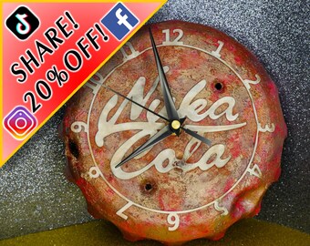 Fallout Theme Clock - Etsy