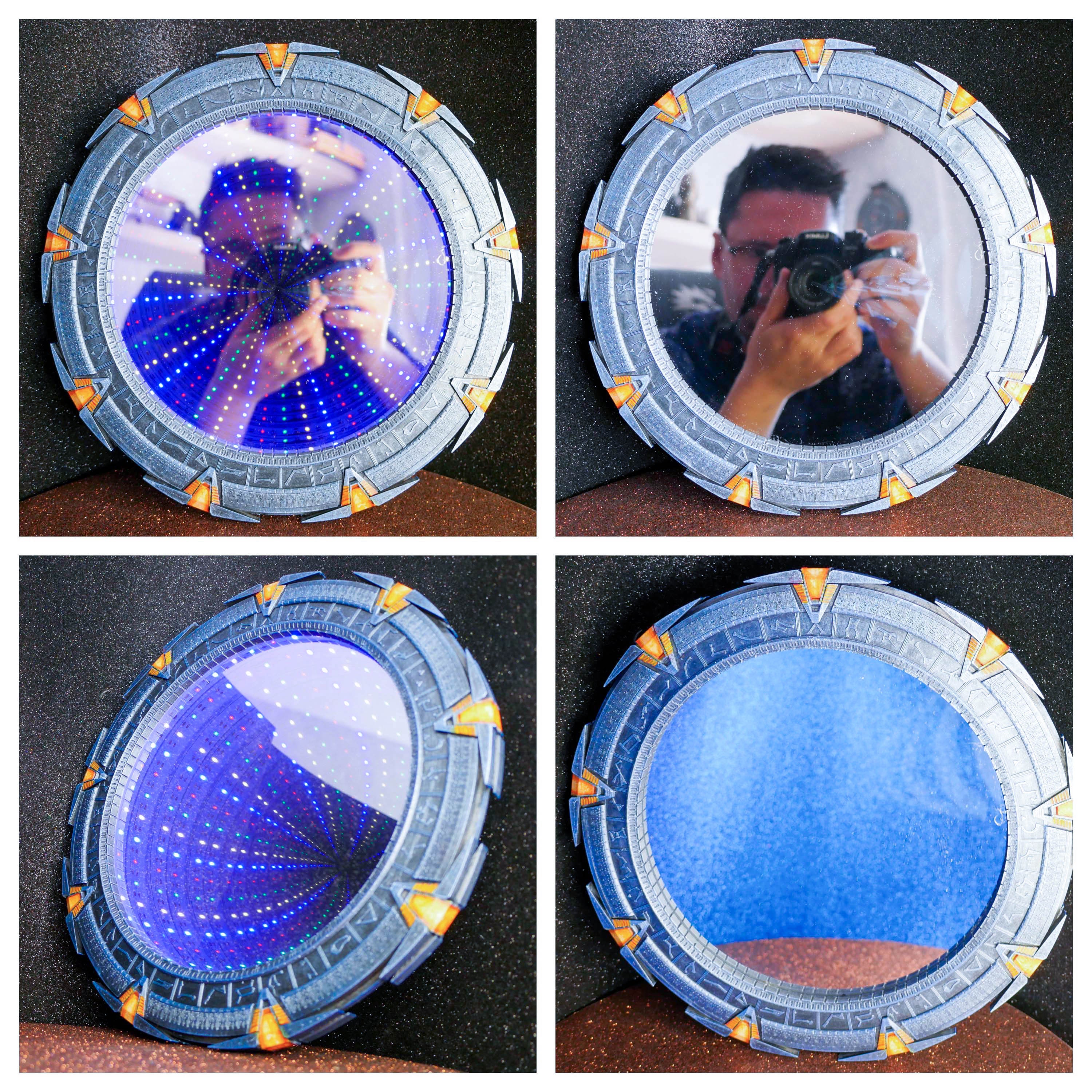 Stellardoor - Infinte Led Mirror - 3D Printed - Etsy