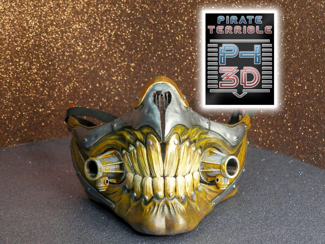 Articulated Immortan Joe Mask From Mad Max Fury Road - 3D Printed - Etsy