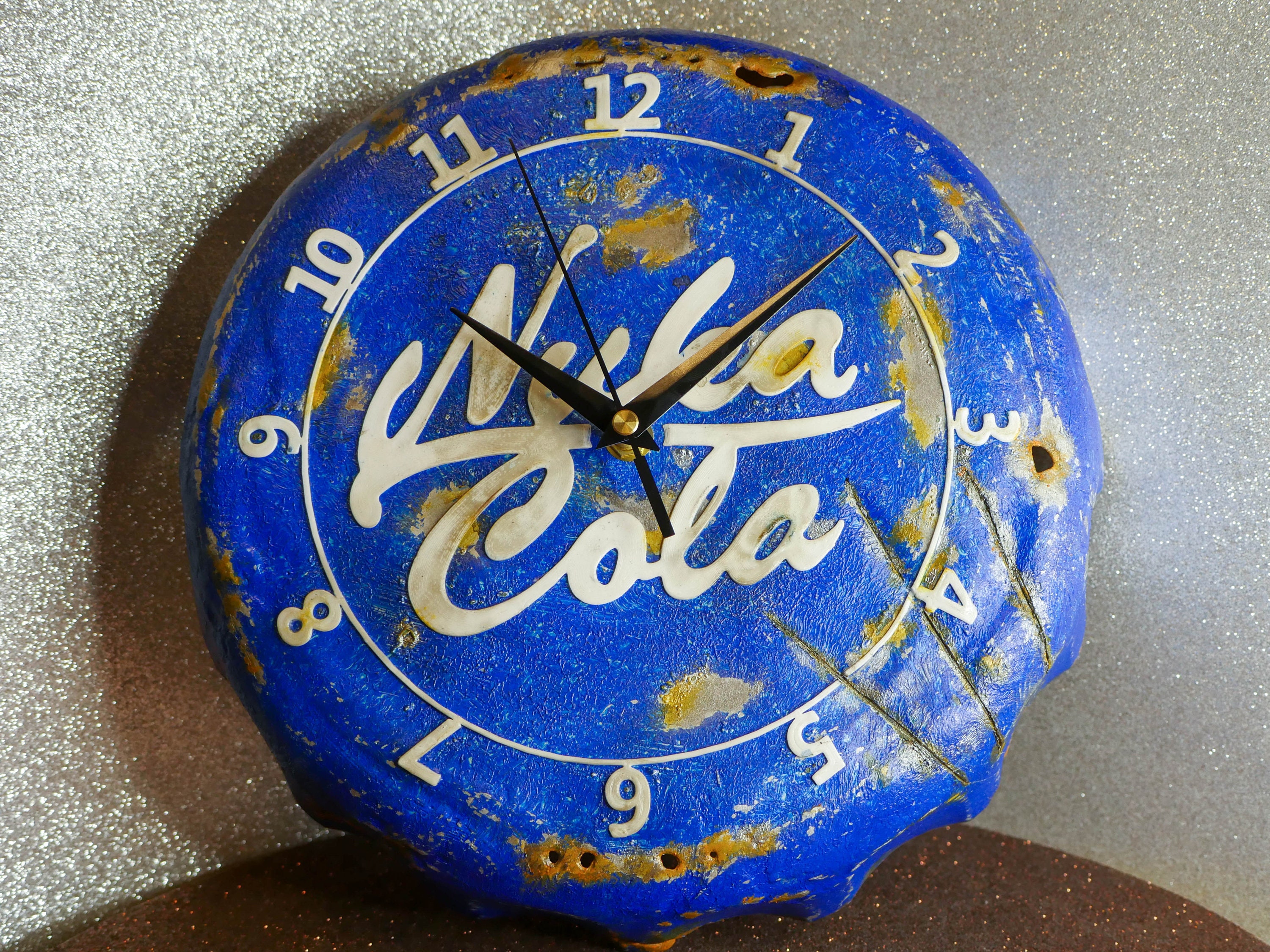 Nuka Cola Bottle Cap Clock, Fallout - 3D Printed - Etsy