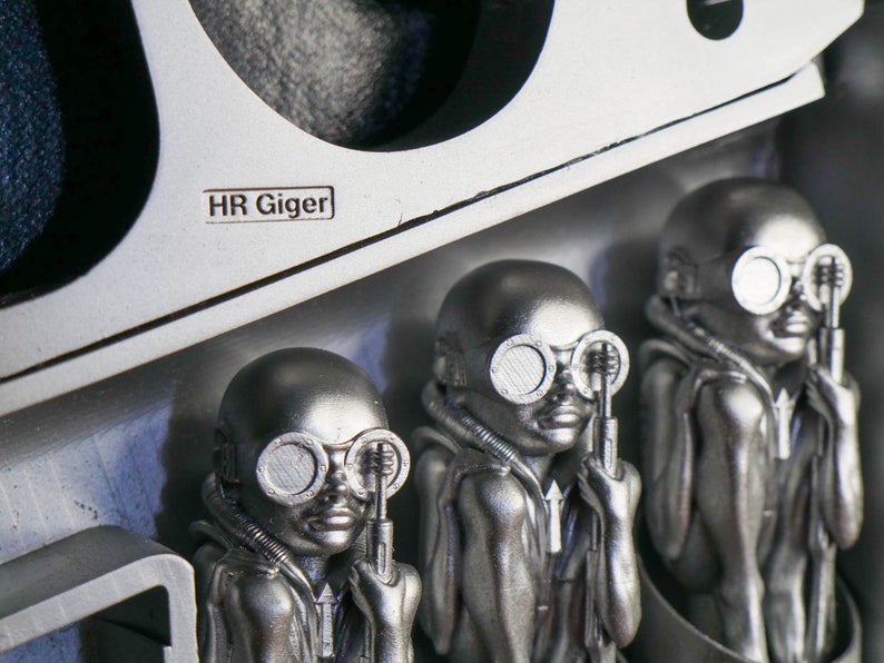 H.R. Giger birth Machine Sculpture 3D Printed - Etsy