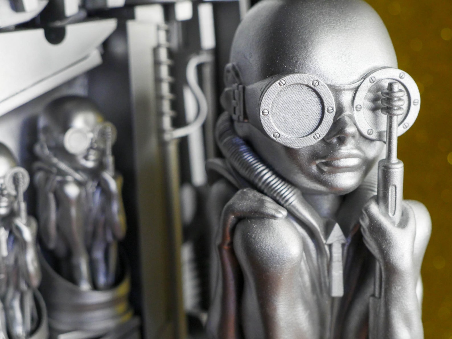 H.R. Giger birth Machine Sculpture 3D Printed - Etsy