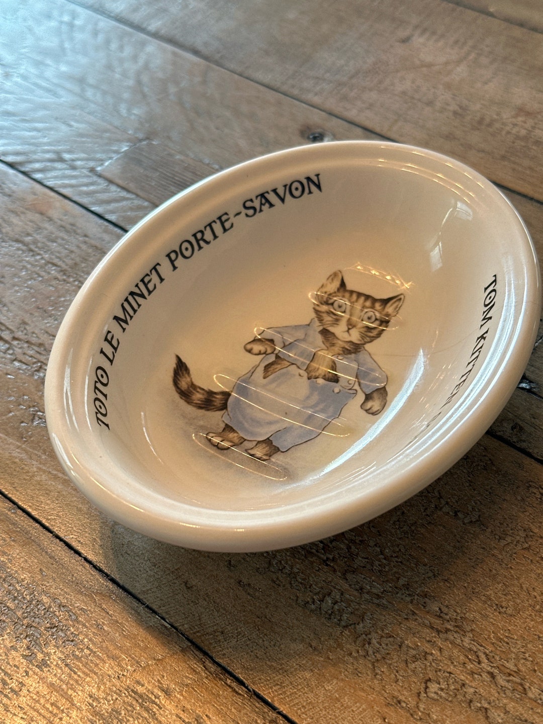 Vintage Mason's Crabtree & Evelyn Beatrix Potter “tom Kitten” Ceramic ...