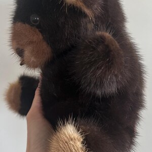 Vintage Collectible Real Mink Teddy Bear. - Etsy
