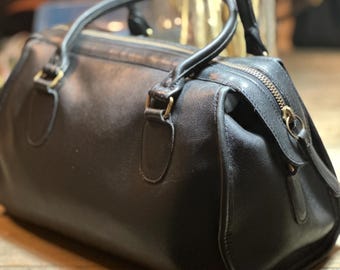 Vintage Coach | Satchel Doctor Bag | 4055 | Navy - Etsy