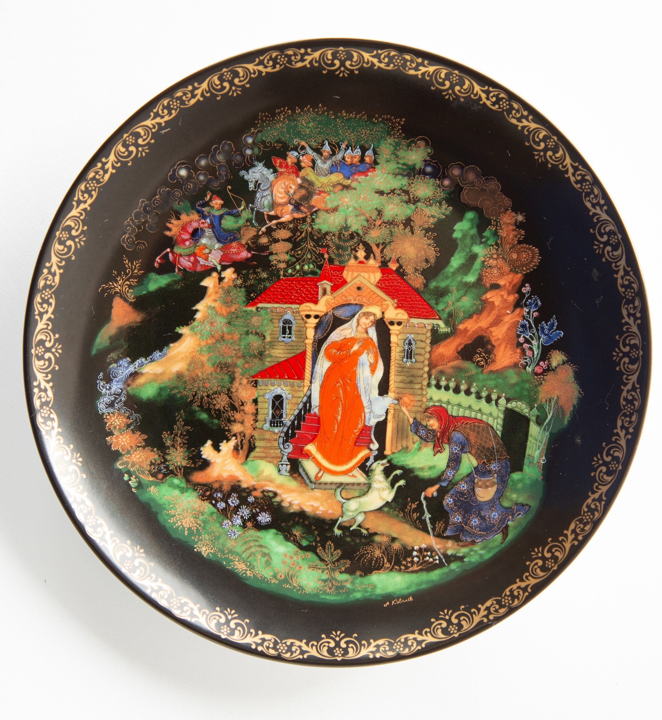 Vintage Tianex Bradford Exchange Russian Fairytale Collector Plates set ...