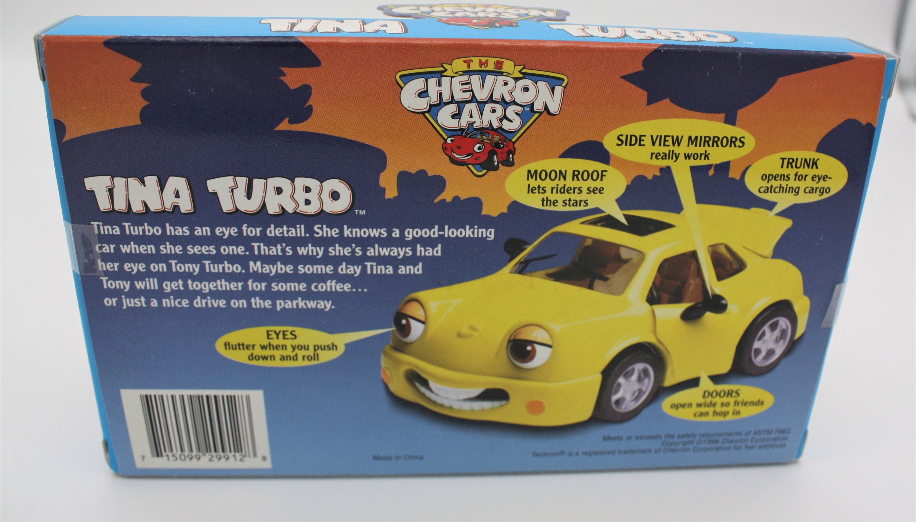 1998 Tina Turbo Chevron Car - Etsy