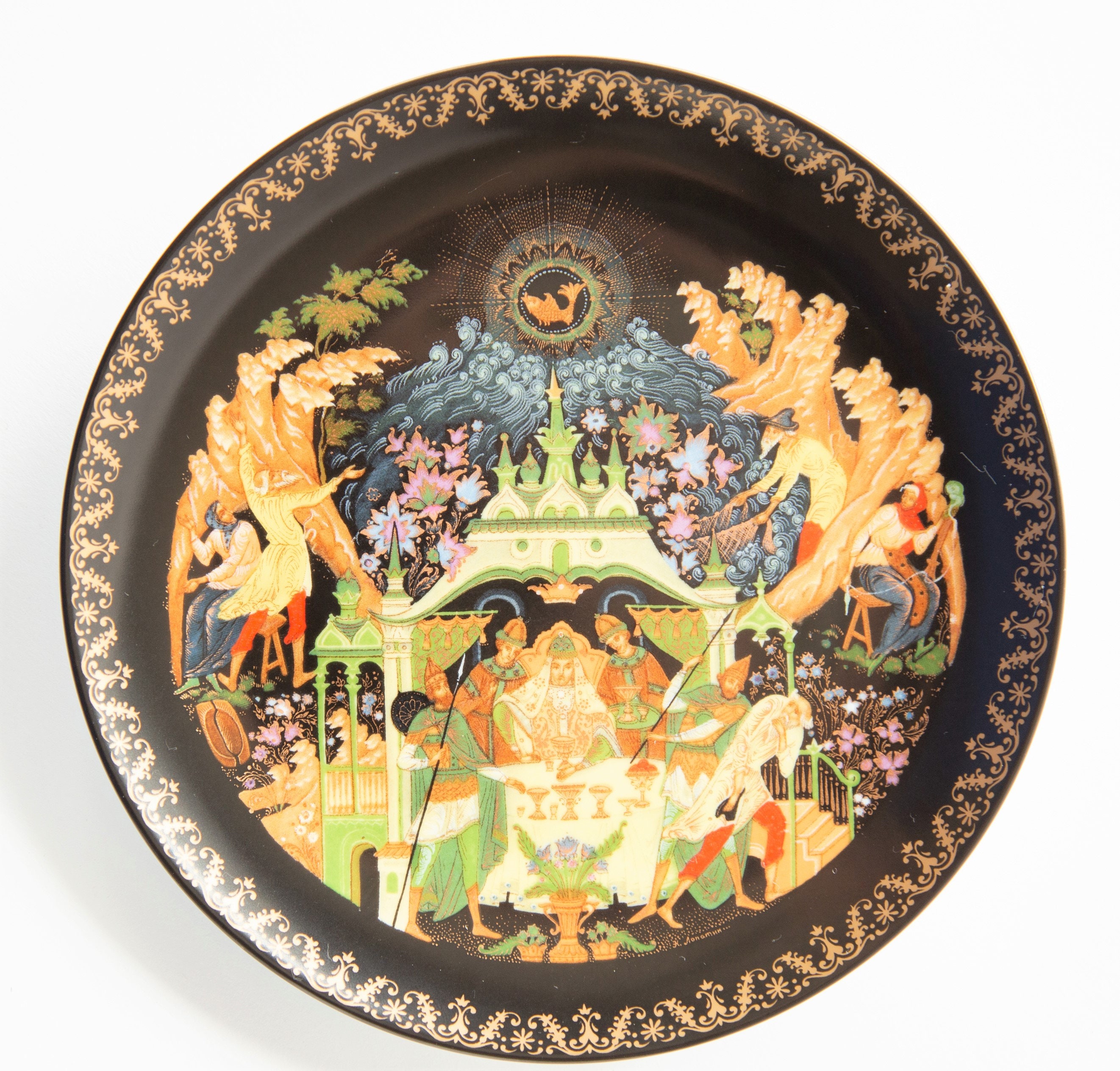 Vintage Tianex Bradford Exchange Russian Fairytale Collector Plates set ...