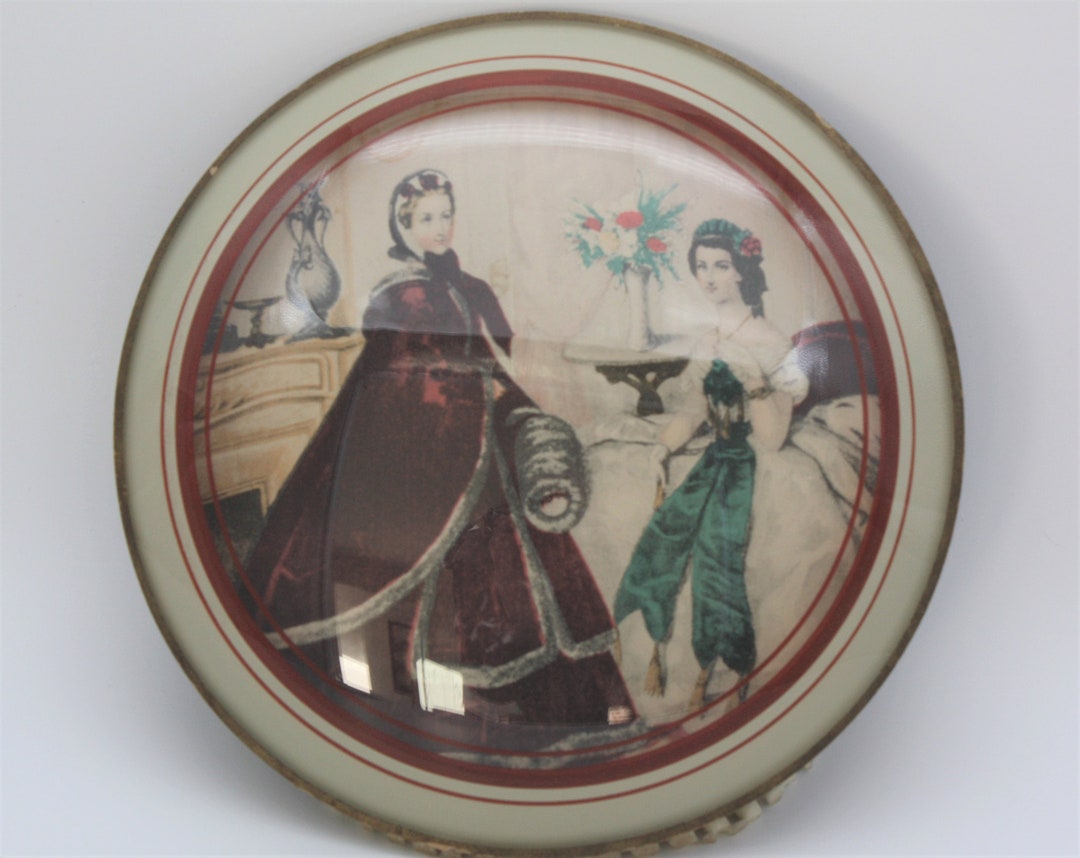 Vintage Peter Watson Studio Handmade Domed Victorian Portrait (6 Inches ...