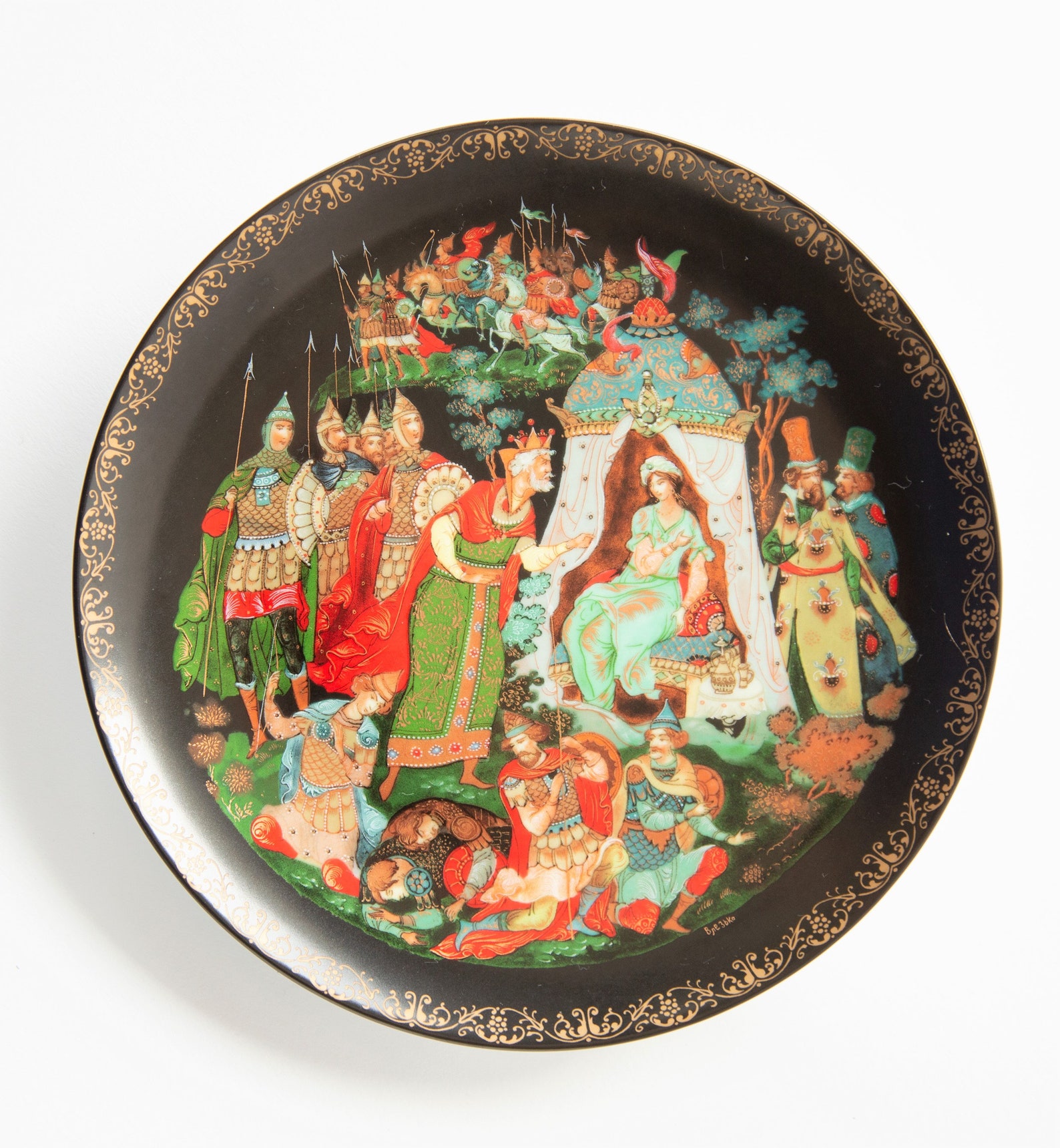 Vintage Tianex Bradford Exchange Russian Fairytale Collector Plates set ...