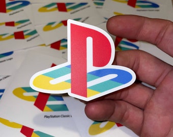 Retro PS5 Logo Sticker PS2 Logo Vinyl Decal Sticker for - Etsy