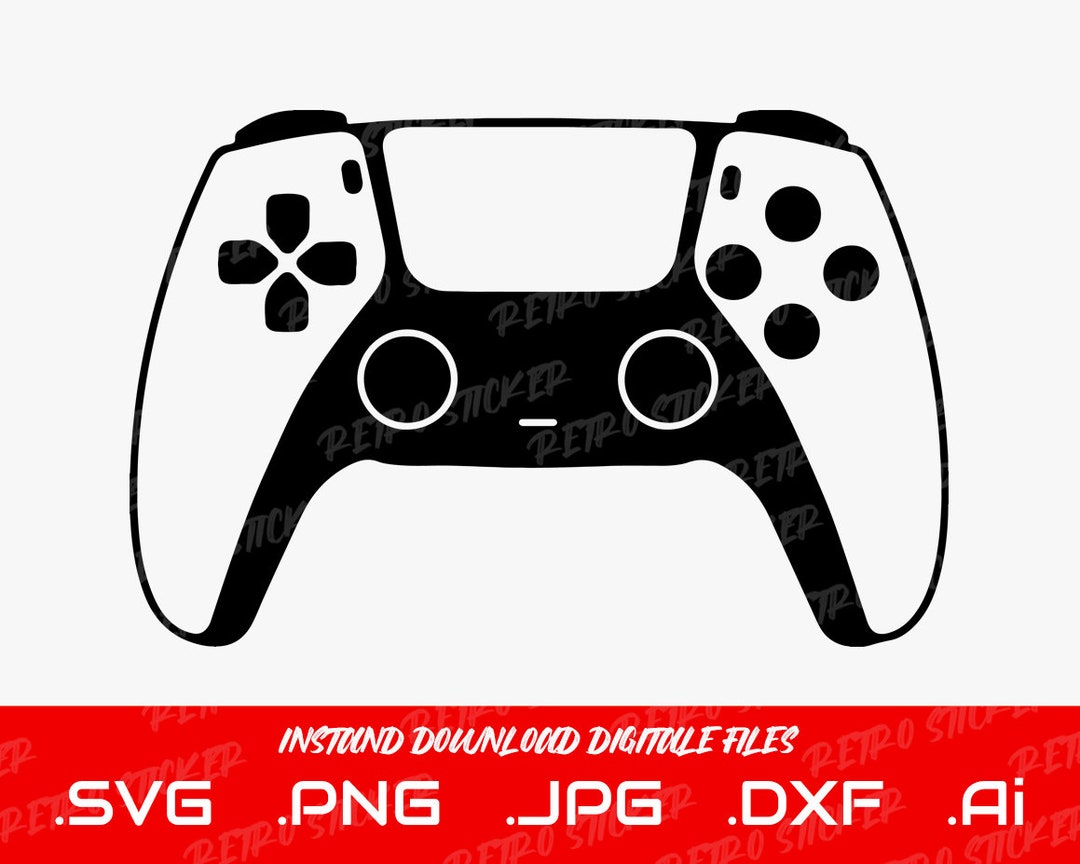 Console Controller Svg File Set PS5 Svg Playstation - Etsy