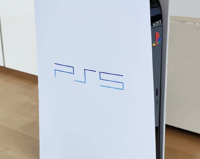Retro PS5 Logo Sticker, 7 Colors, PS2 Logo Vinyl Decal Sticker for ...