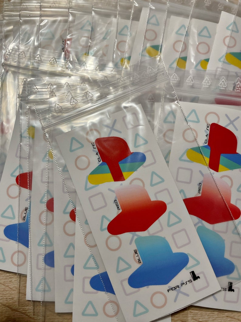 Retro PS Logo PS5 Playstation 5 Classic Logo Vinyl Sticker - Etsy